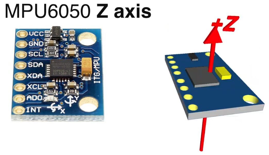 Mpu6050 3 Axis Gyroscope Accelerometer Sensor Module
